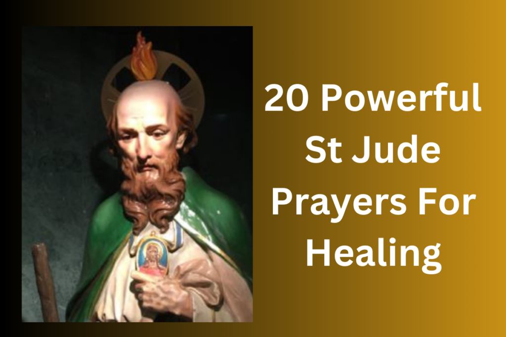 20 Powerful St Jude Prayers For Healing - LoveFlocks