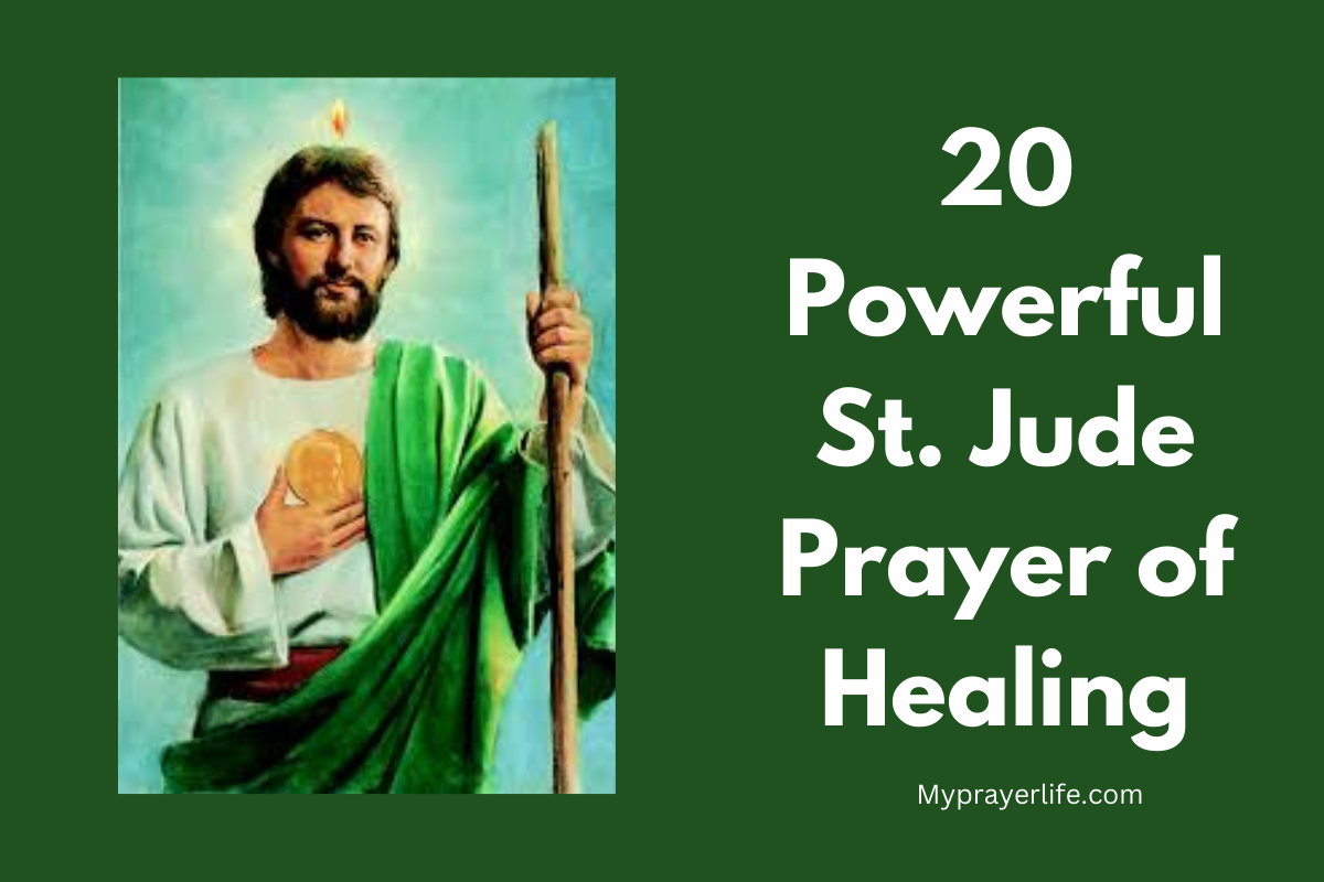 20 Powerful St. Jude Prayer of Healing - LoveFlocks