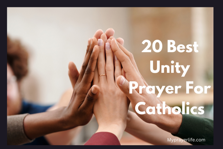 20 Best Unity Prayers For Catholics - LoveFlocks