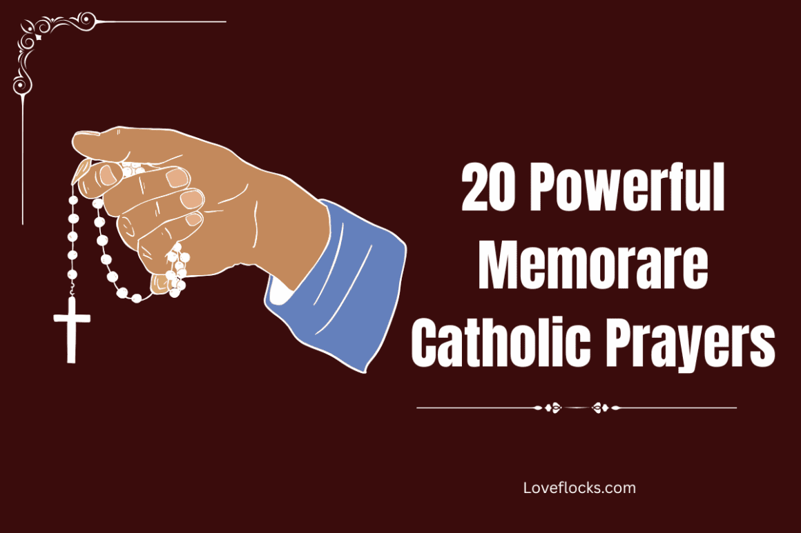 20 Powerful Memorare Catholic Prayers - LoveFlocks