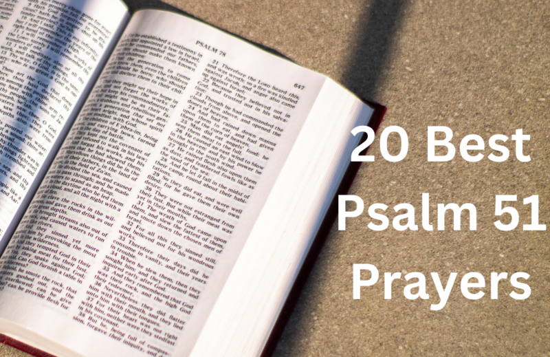 20 Best Psalm 51 Prayers - LoveFlocks