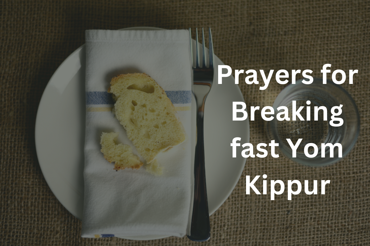 Prayers for Breaking fast Yom Kippur - LoveFlocks