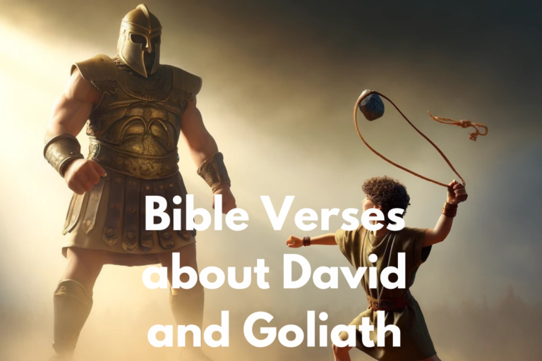 Bible Verses About David And Goliath - LoveFlocks