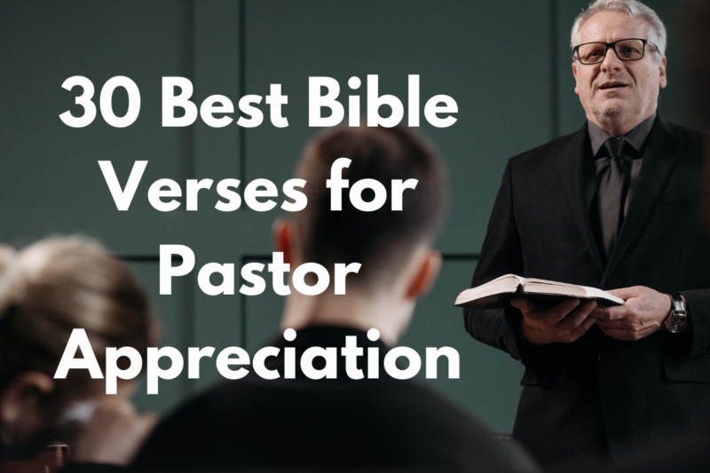 30 Best Bible Verses for Pastor Appreciation - LoveFlocks