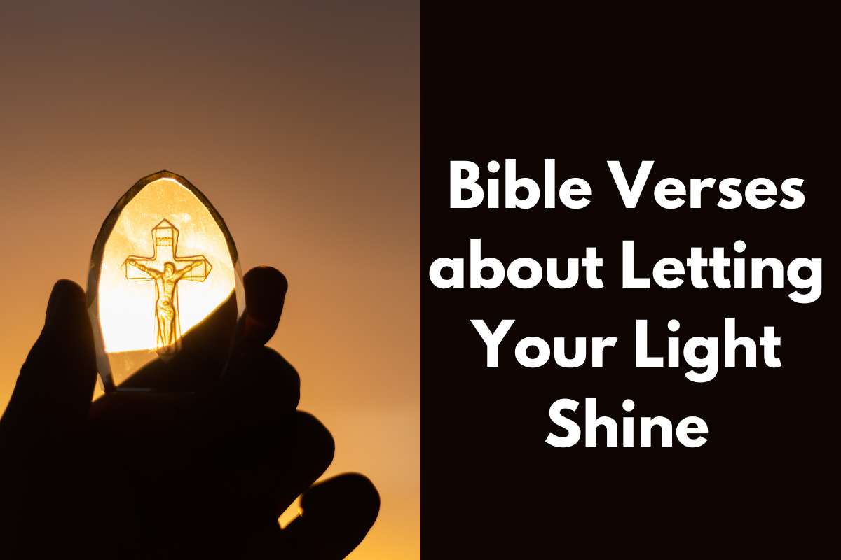 Bible Verses About Letting Your Light Shine