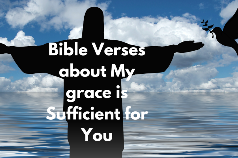 Bible Verses about My grace is Sufficient for You - LoveFlocks