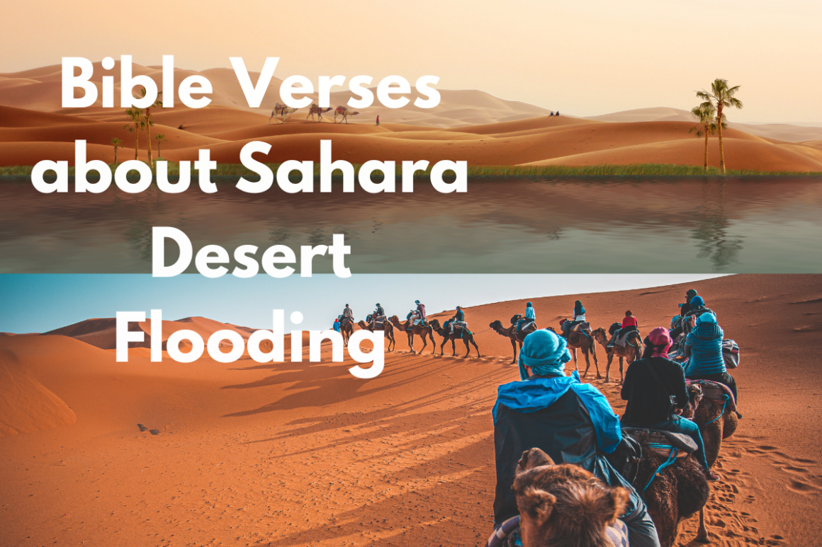 Bible Verses about Sahara Desert Flooding - LoveFlocks