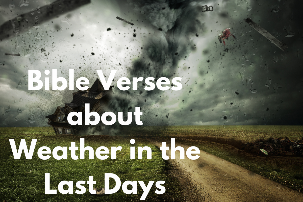 Bible Verses about Weather in the Last Days - LoveFlocks