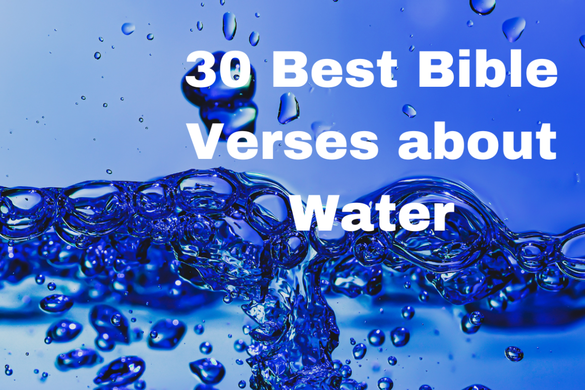 30 Best Bible Verses about Water - LoveFlocks