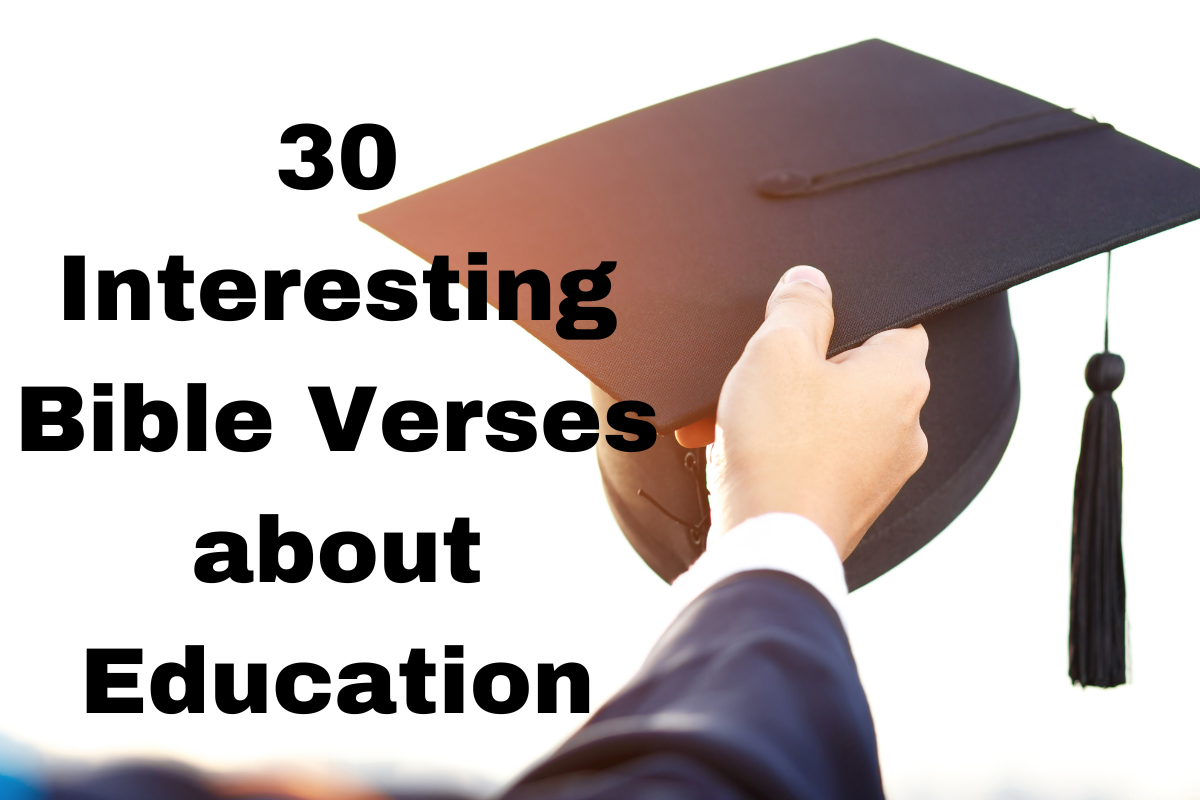 30 Interesting Bible Verses about Education - LoveFlocks