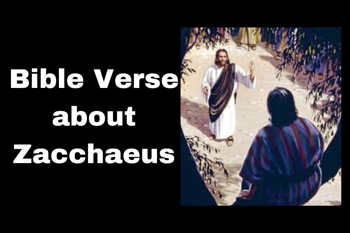 Bible Verse about Zacchaeus - LoveFlocks
