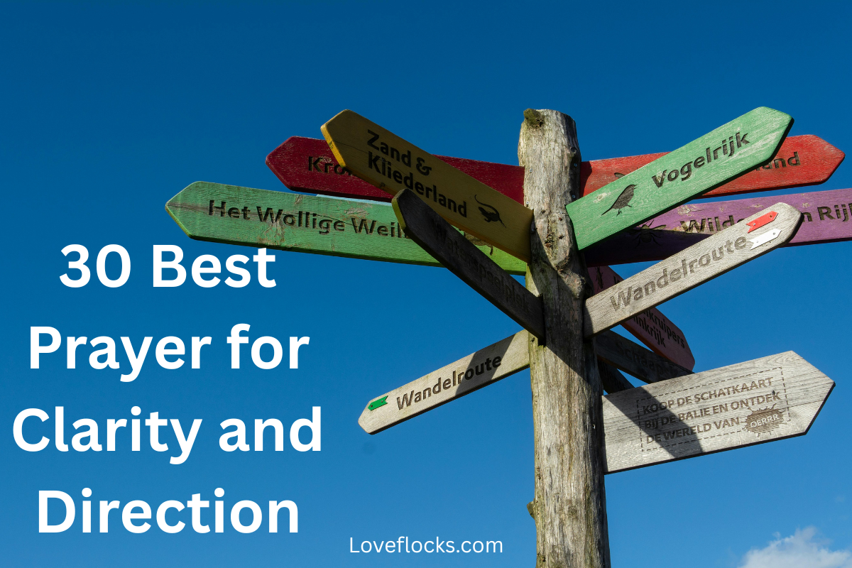 30 Best Prayers For Clarity And Direction - LoveFlocks