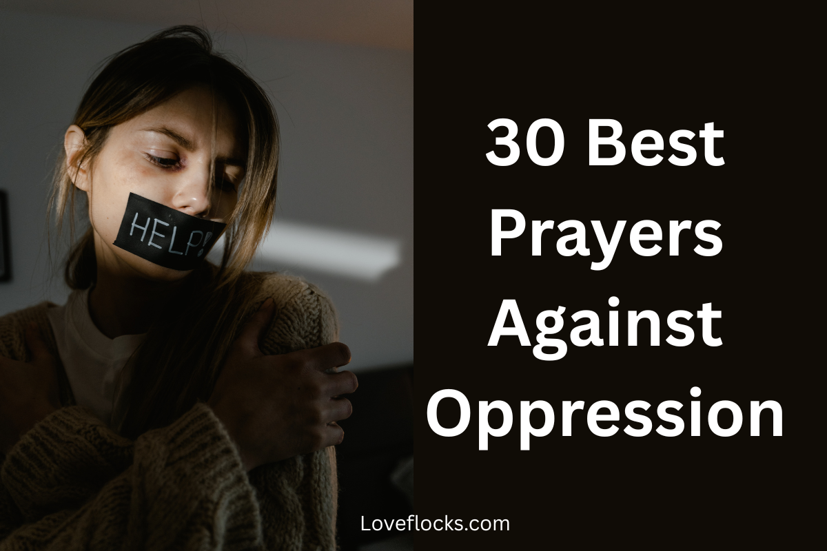 30 Best Prayers Against Oppression - LoveFlocks