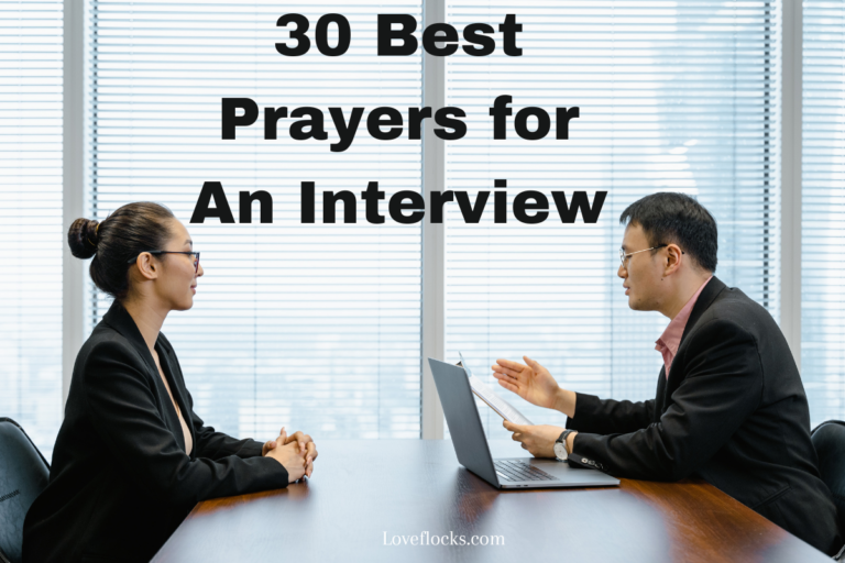 30 Best Prayers for An Interview - LoveFlocks