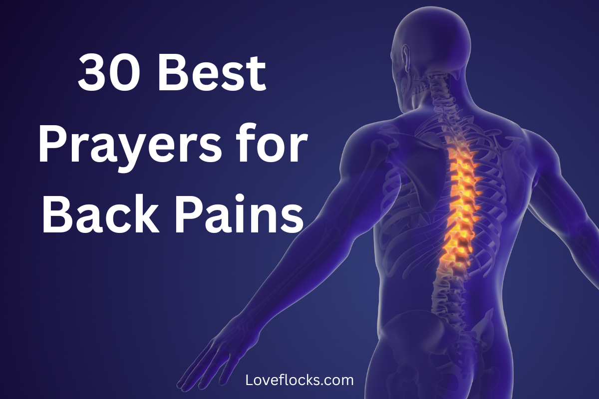 30 Best Prayers for Back Pains - LoveFlocks