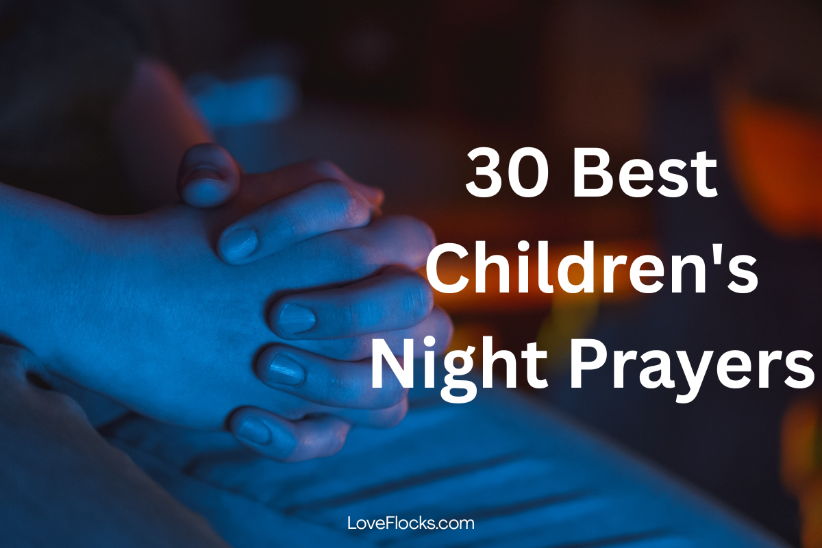 30 Best Children's Night Prayers - LoveFlocks