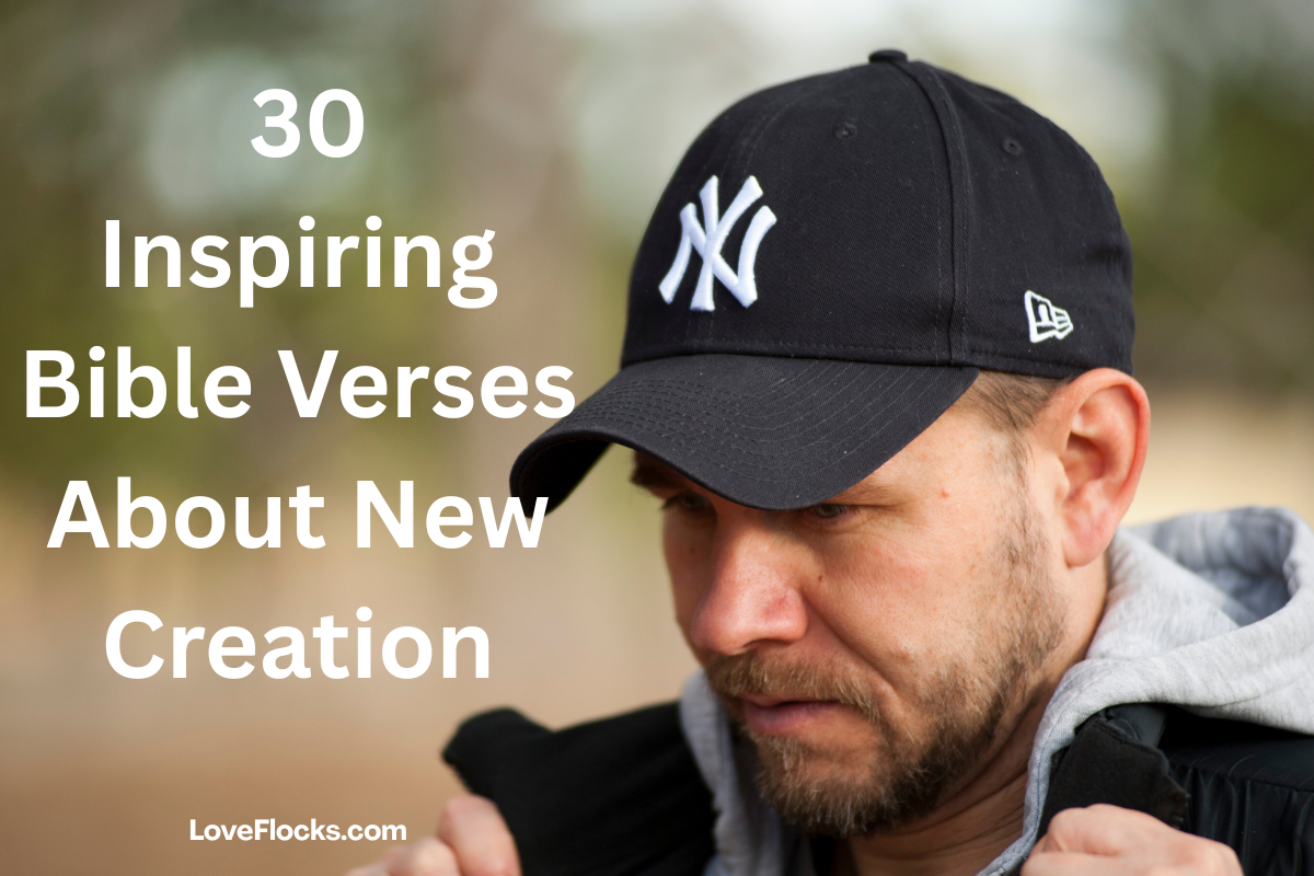 30 Inspiring Bible Verses About New Creation - LoveFlocks