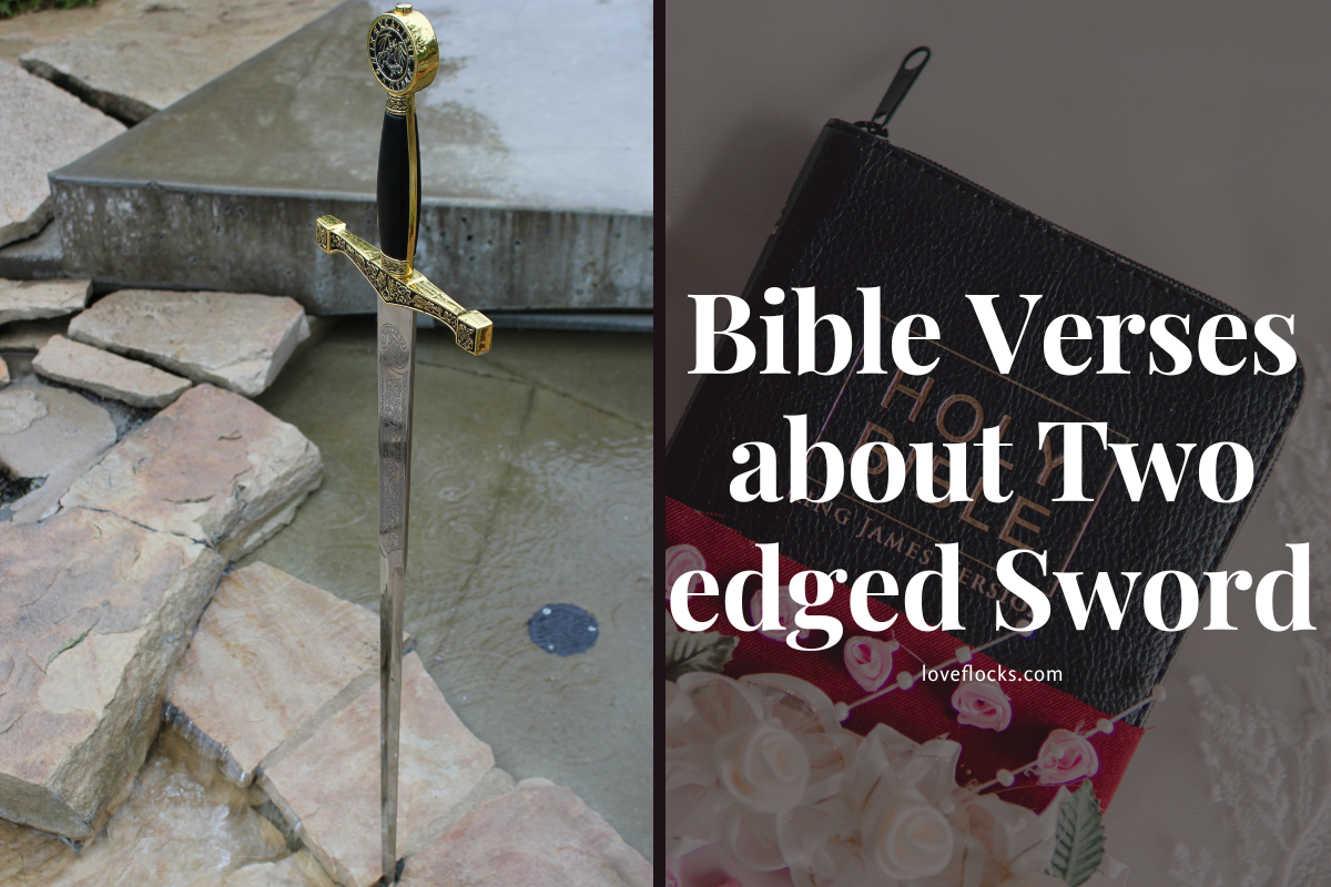 Bible Verses about the Two edged Sword - LoveFlocks