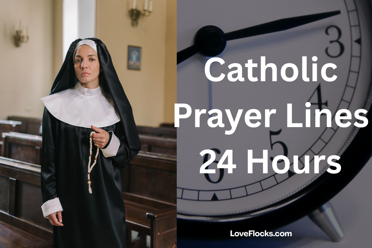 Catholic Prayer Lines 24 Hours - LoveFlocks