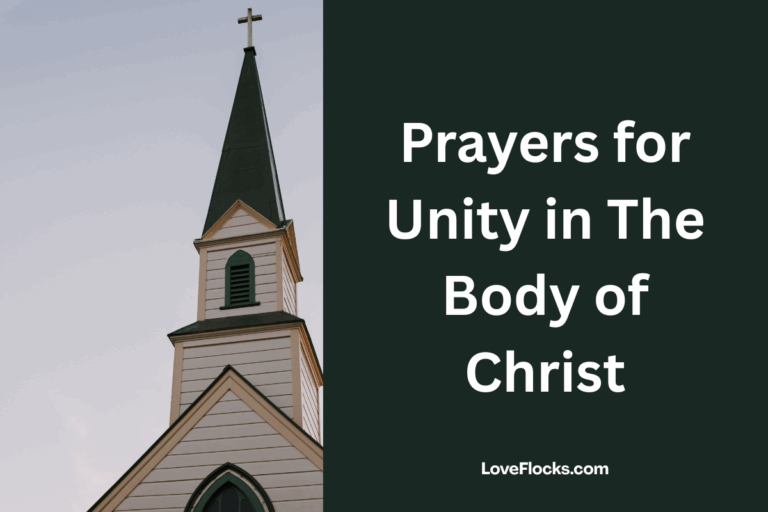 Prayers for Unity in The Body of Christ - LoveFlocks