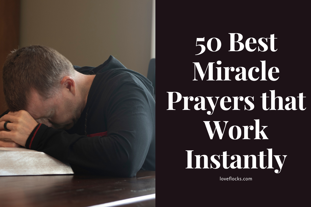 50 Best Miracle Prayers that Work Instantly - LoveFlocks