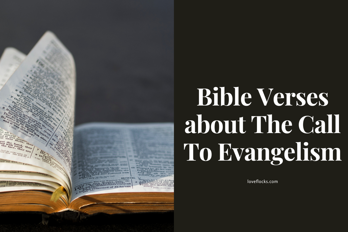 7 Inspiring Bible Verses about The Call To Evangelism