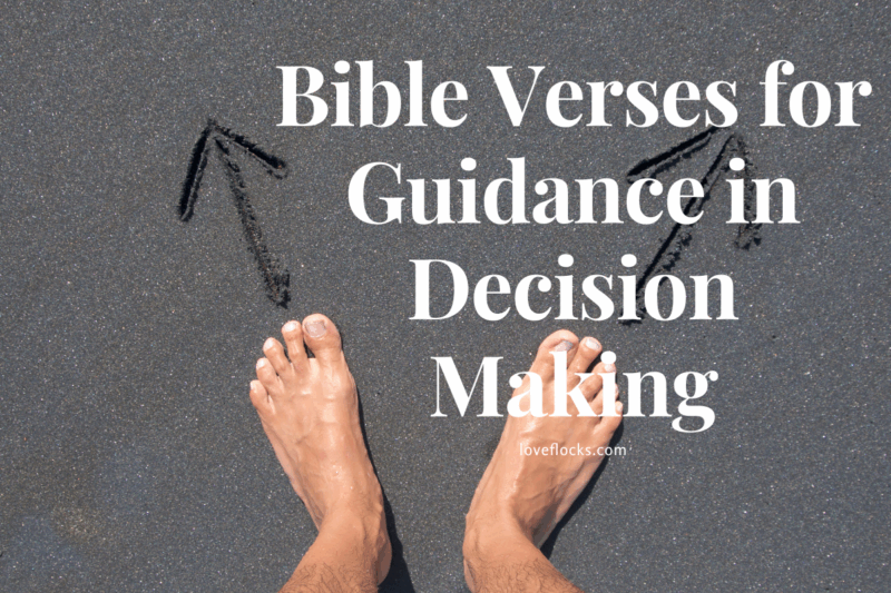 Bible Verses for Guidance in Decision Making - LoveFlocks