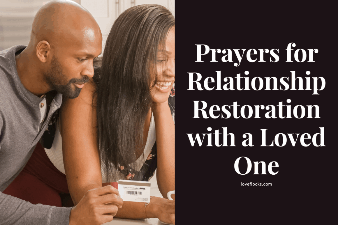 Prayers For Relationship Restoration With A Loved One - LoveFlocks