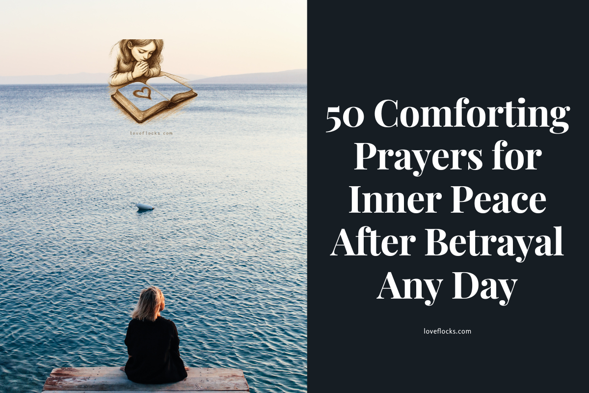 50 Comforting Prayers for Inner Peace After Betrayal Any Day