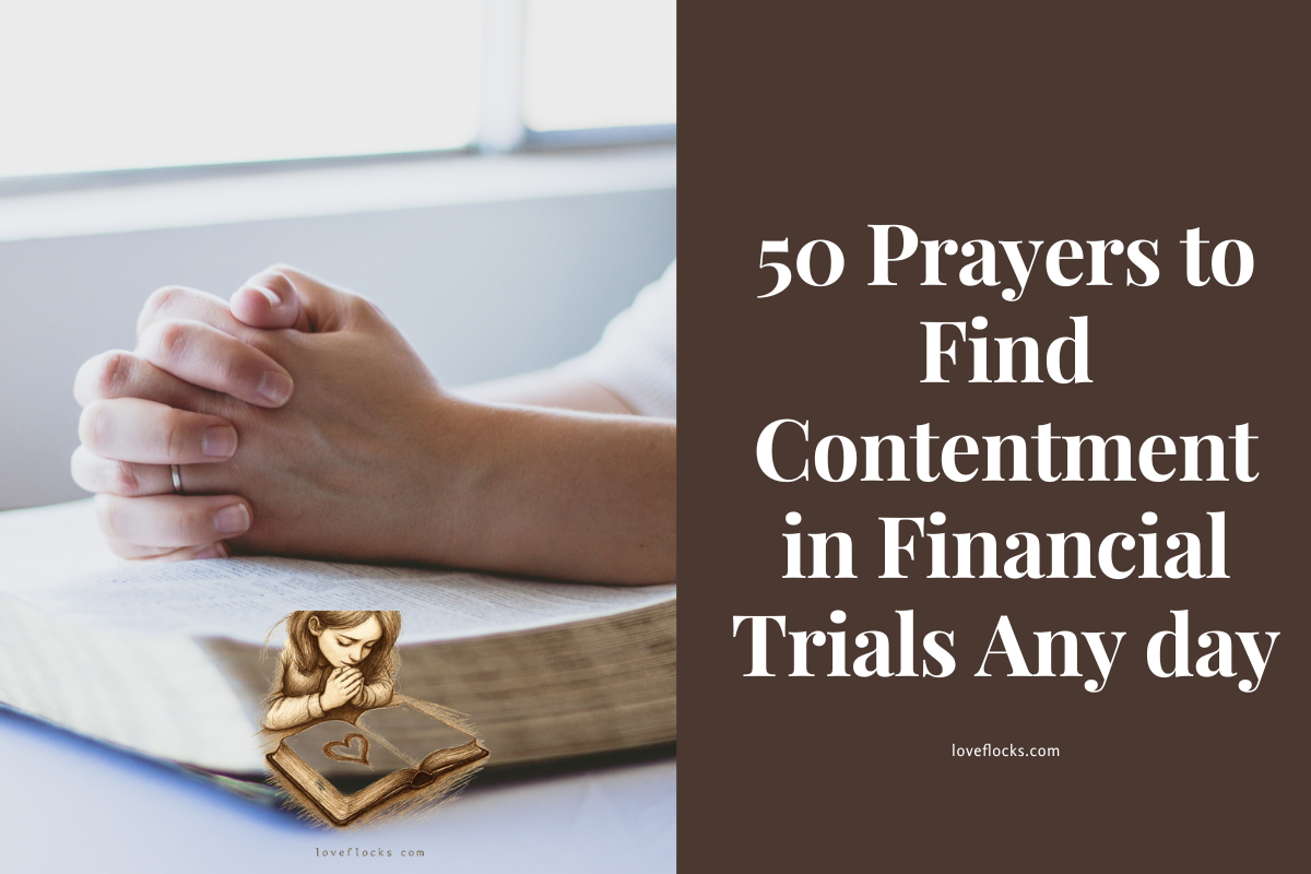 50 Prayers to Find Contentment in Financial Trials Any day