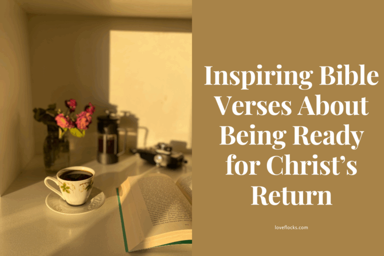 Inspiring Bible Verses About Being Ready For Christ’s Return