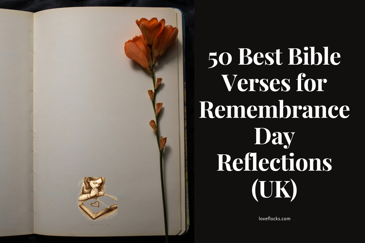 50 Best Bible Verses For Remembrance Day Reflections (UK)