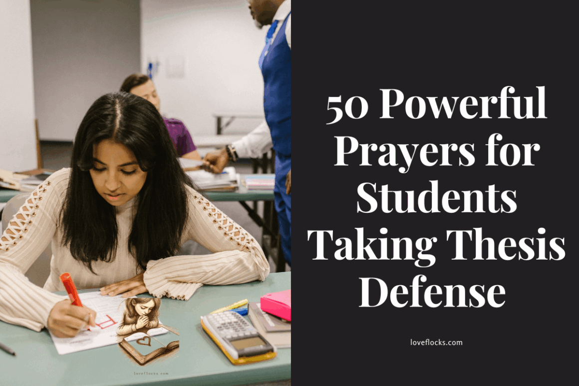 50 Powerful Prayers For Students Taking Thesis Defense