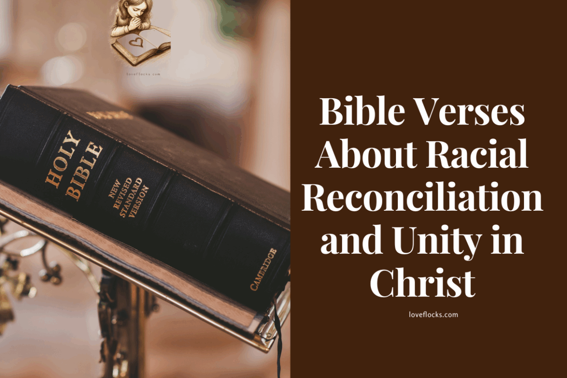 Bible Verses About Racial Reconciliation And Unity In Christ