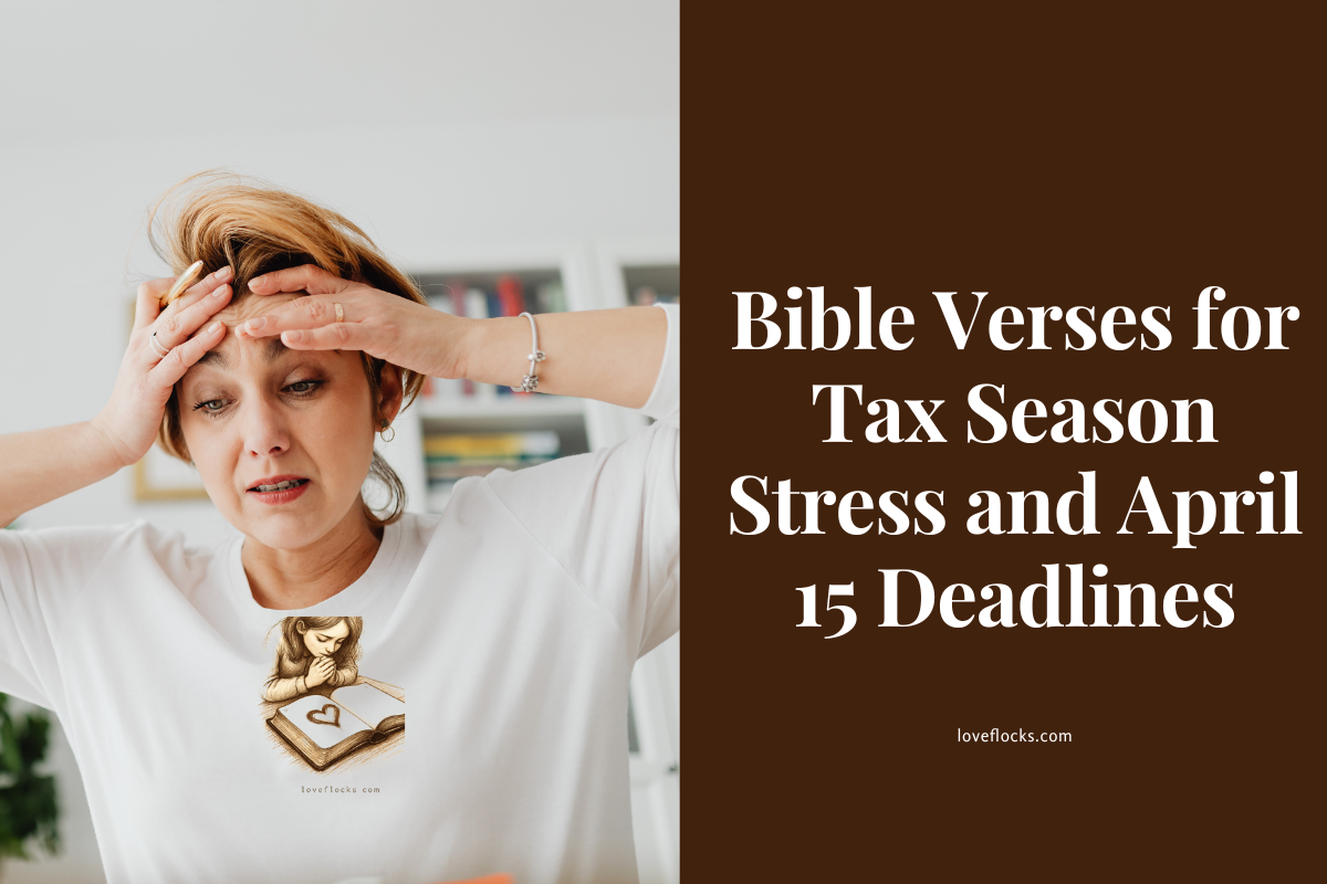 Bible Verses For Tax Season Stress And April 15 Deadlines