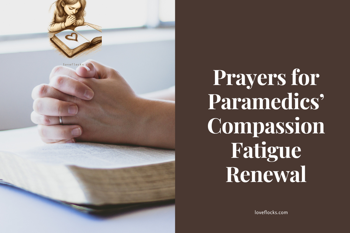 Prayers For Paramedics’ Compassion Fatigue Renewal