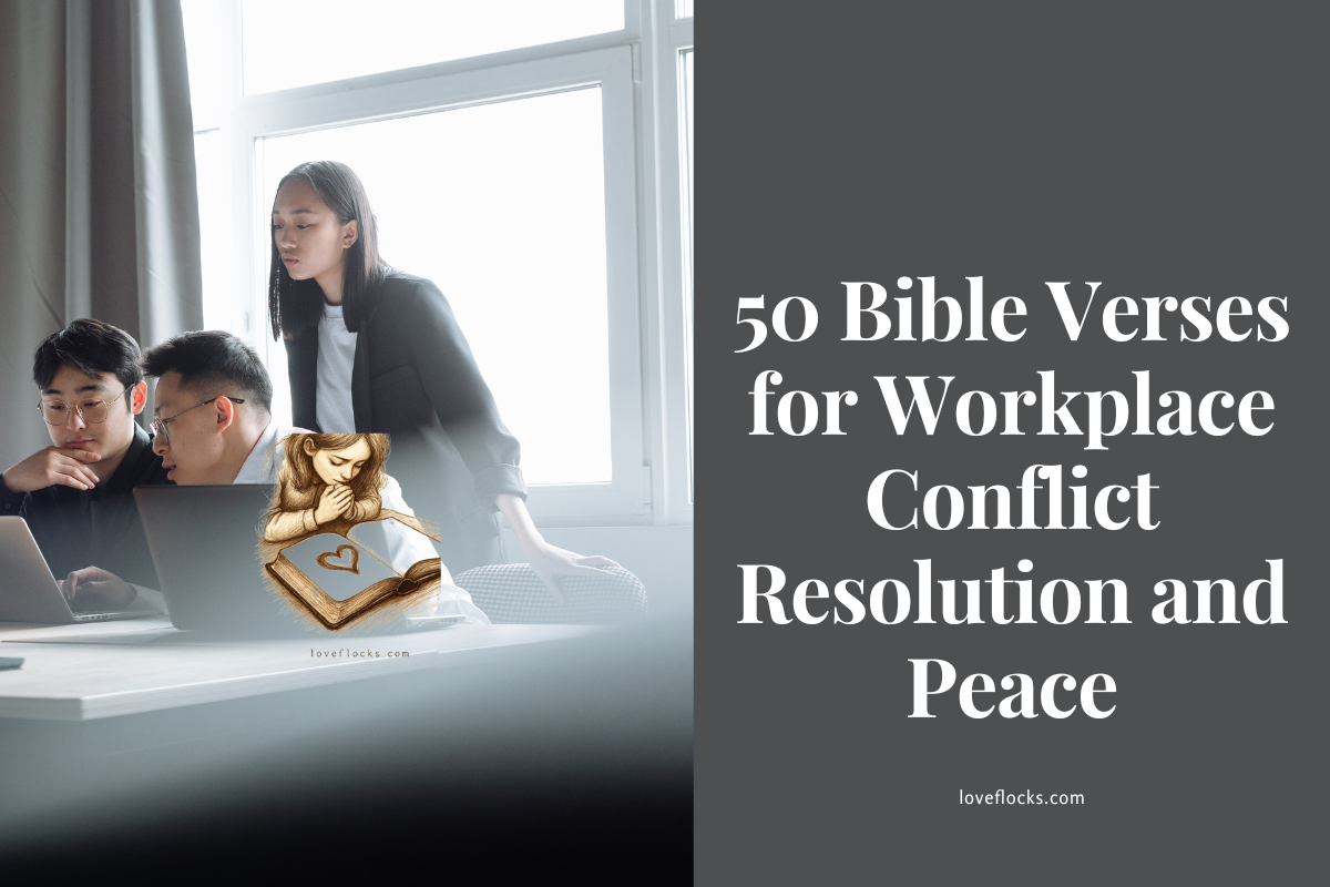 50 Bible Verses For Workplace Conflict Resolution And Peace