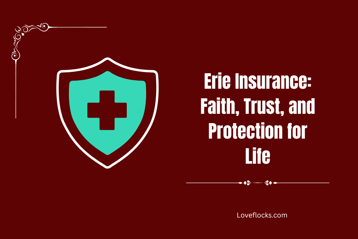 Erie Insurance: Faith, Trust, And Protection For Life - LoveFlocks